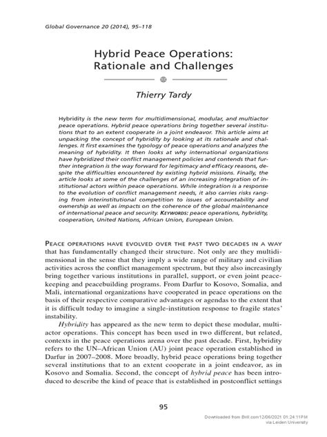 19426720 Global Governance A Review Of Multilateralism And International Organizations