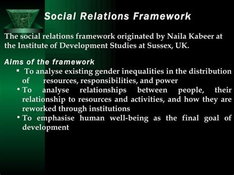 Gender Analysis Framework And Planning B R Siwal Ppt