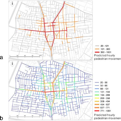Space Syntax Measurements Connectivity Global Integration Local