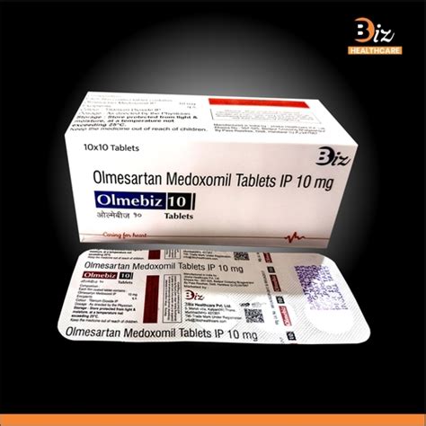 Olmesartan 10mg At Best Price In Nashik Maharashtra 3biz Healthcare
