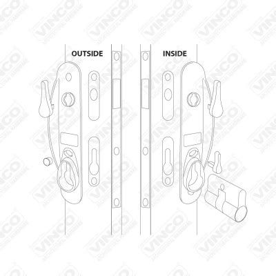 Vinco Sliding Screen Door Lock