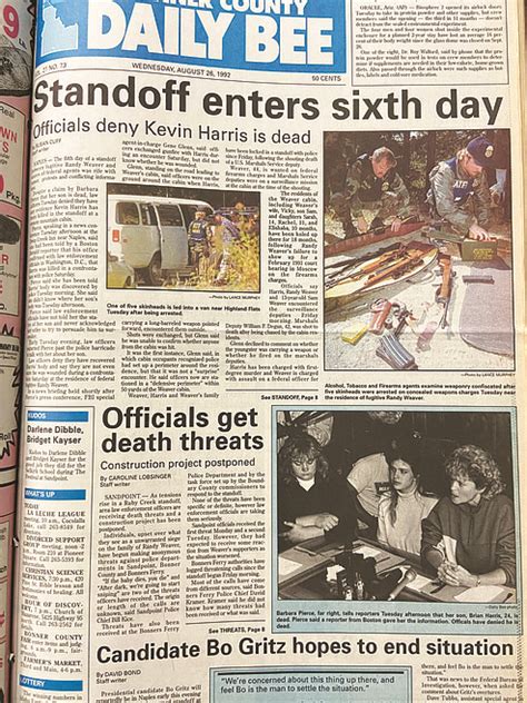 Ruby Ridge Looking Back 30 Years On Shoshone News Press