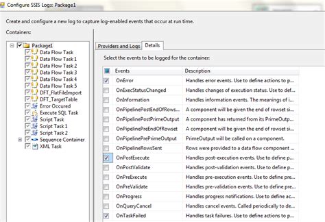 Debugging Ssis Search Or Filter Execution Results In Debug Mode