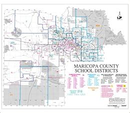 Maricopa County School Districts Phoenix Mapping Service