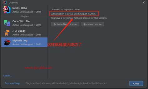 Idea插件 Mybatis Log 免费激活破解教程 Idea插件 Mybatis Log 免费激活破解教程
