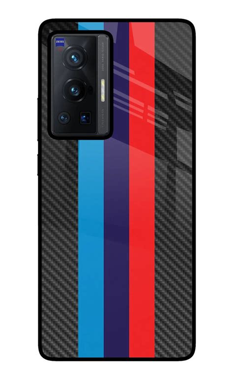 Save Big Get The Bmw Stripes Pattern Vivo X70 Pro Glass Case Shop