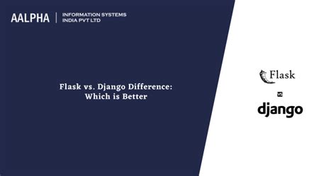Flask Vs Django 2025 Difference Which Is Better Aalpha