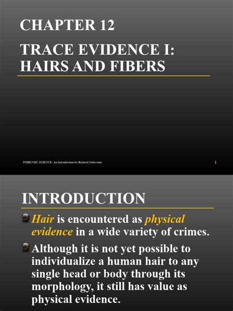 Chapter12 Forensics Download Free Pdf Hair Synthetic Fiber