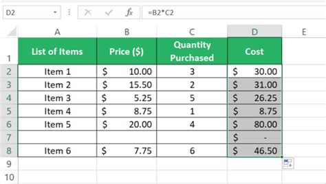 How To Drag A Formula Down In Excel Fastest Way