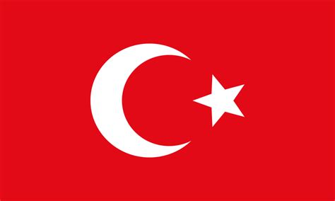 Ottoman Empire Flag Color Codes