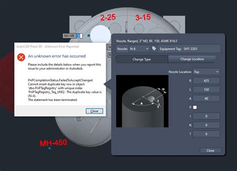 Failed To Create 3d Object Data In Equipment Modeling Autodesk Community