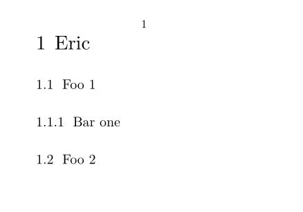 Document Structure And Headlines Section Numbering Wiki