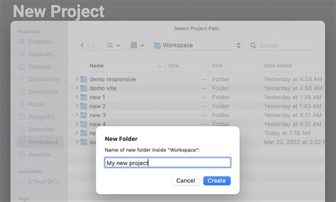 Create Your First Project