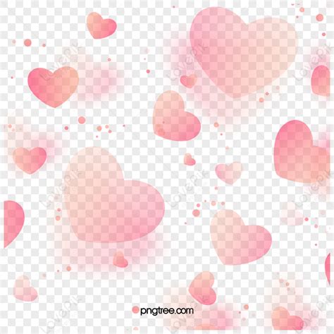 발렌타인 일러스트 손으로 그린 사랑 요소핑크 하트마음 Png 일러스트 무료 다운로드 Lovepik