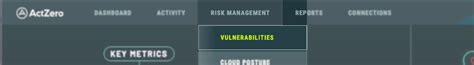 Vulnerabilities Actzero Documentation