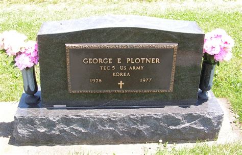 George Edwin Plotner 1928 1977 Find A Grave Memorial