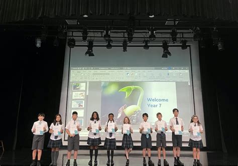 Year 7 Homework Project Celebrations