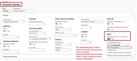 Summarize Bank Transactions From Customervendor Payment Journals In Microsoft Dynamics 365