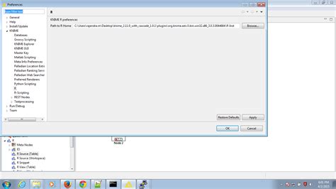How To Connect R Remote Knime And R Server Under Windows Environment Knime Extensions Knime