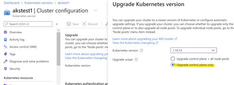 Aks Kubernets Version Upgrade Microsoft Qanda