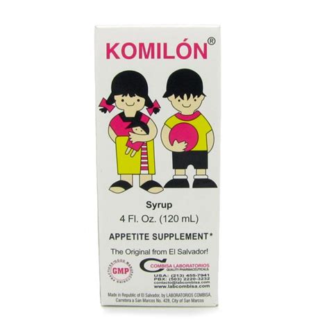 Jarabe El Apetito Niños Komilon 120 Ml 549