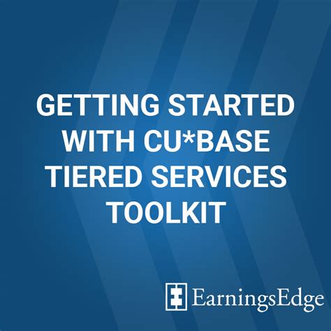 Getting Started With The Cu Base Tiered Services Toolkit Cu Answers Store