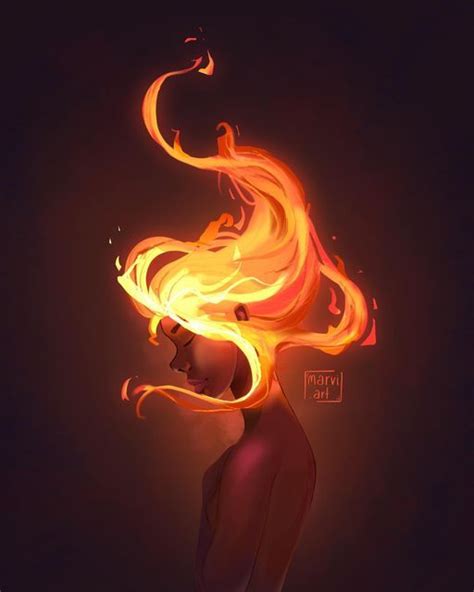 Marvi On Instagram 1 Fire I Have Been Thinking Of Drawing Different Elements As Girls So