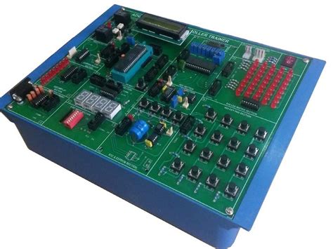 Lcd 8051 Embedded Microcontroller Trainer Model Namenumber Ptpl E079b 2 Bit Optically