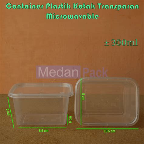 Container Thinwall Microwavable Rt 300 Ml Medan Pack