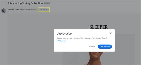 how to add an unsubscribe link to an email 2 methods