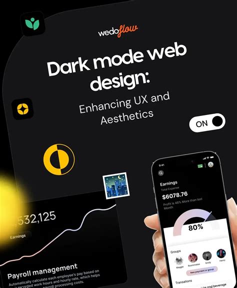 Dark Mode Web Design Enhancing Ux And Aesthetics