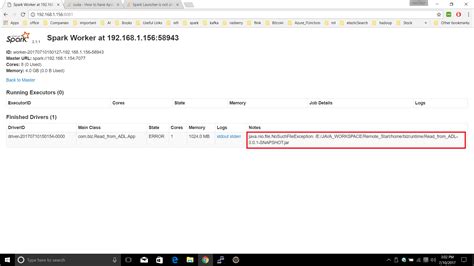 Spark Launcher Is Not Able To Trigger Spark Job Stack Overflow