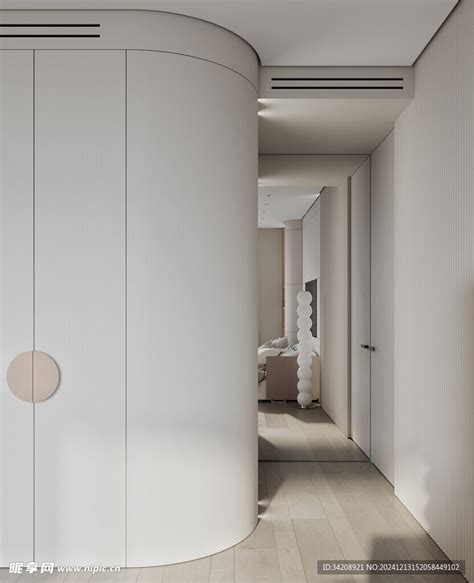 全屋定制弧形转角柜子柜体装修设计图 室内设计 环境设计 设计图库 昵图网