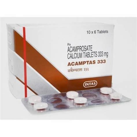 Acamprosate Calcium 333 Mg 10 6 Tablets At ₹ 180 Stripe In Nagpur Id 2854188840062