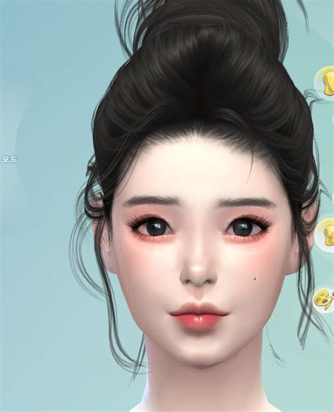 심즈4 아이유 심 만들기 심즈하는 블로그