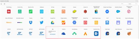 Configure Commonly Used Connectors