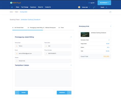 Website Travel Menggunakan Laravel System Lengkap Dengan Pengaturan