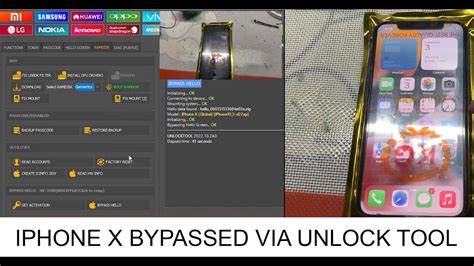 HOW TO BYPASS IPHONE X HELLO WIFI ONLY VIA UNLOCKTOOL YouTube