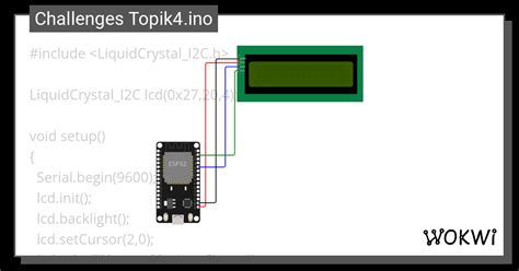 Challenges Topik4 Ino Wokwi ESP32 STM32 Arduino Simulator