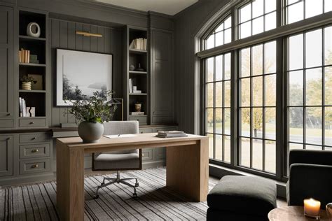 80 Modern Farmhouse Home Offices For 2025