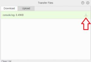 Transfer Files From The Web Browser Apps University Of Florida