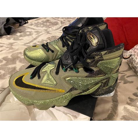 Nike Mens Lebron Xiii Alligator Black Multicolor Bas… Gem