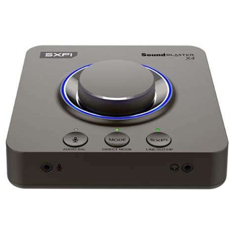 Creative Sound Blaster X4 Hi Res 71 External Usb Dac And Amp Sound Creative Sound Blaster X4 Hi Res 71 External Usb Dac And Amp Sound