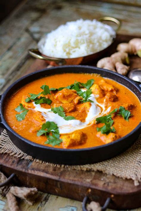 Indisches Butter Chicken Original Rezept Einfach