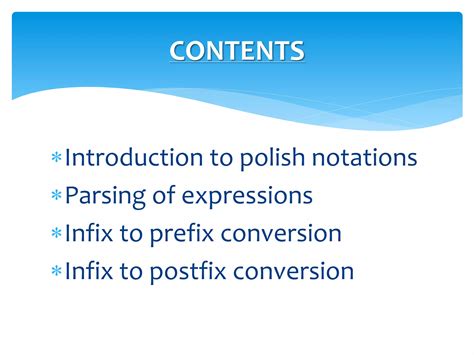 polish notation in data structure pptx programming languages
