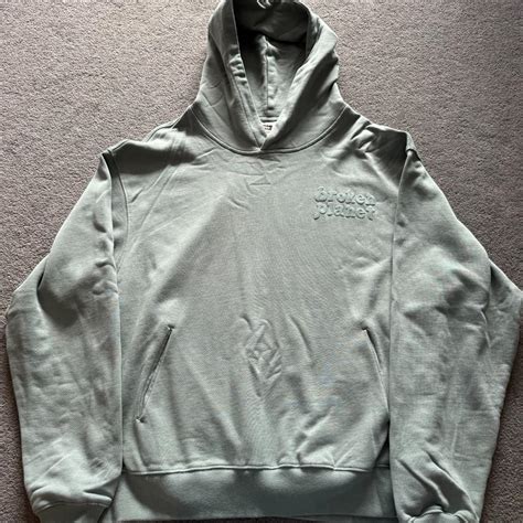 Broken Planet Basics Hoodie Arctic Size Depop
