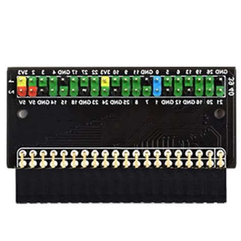 【hot sale】raspberry pi 400 gpio header expansion adapter with 1x 2x 40 pin color coded header