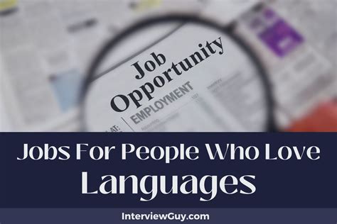 27 Jobs For People Who Love Languages Polyglot Pathways