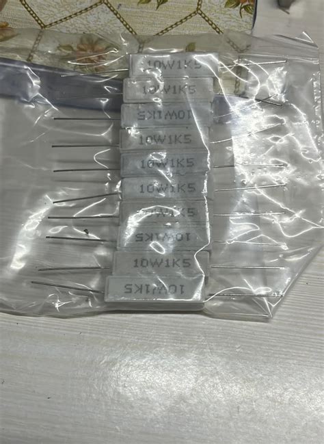 Through Hole 10watt 1k5 Resistor For Industrial At Rs 4 In Mumbai