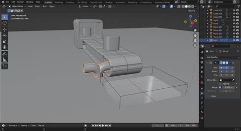 Question About Mirror Modifier Blender Stack Exchange